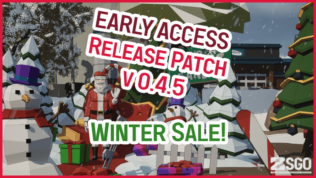 ZSGO Update v0.4.5 Patch Notes! | Zombie Survival Game Online